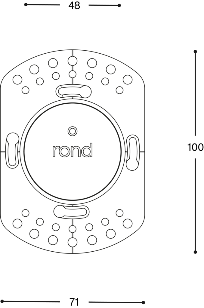 retrofit plaster ring | rond by prado